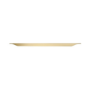 Richelieu Hardware 7987448165 17-5/8 in (448 mm) Center, Contemporary Cabinet Pull, Brushed Gold