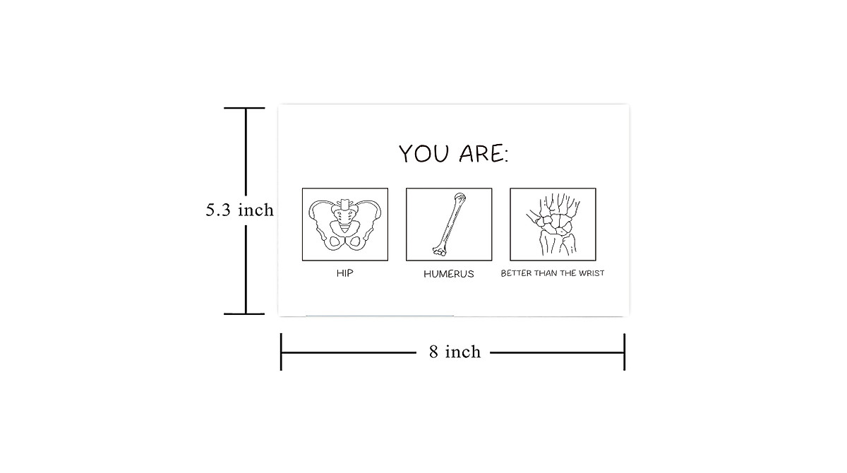 Funny Medical Greeting Card for Healthcare Professionals | Ure Tenk