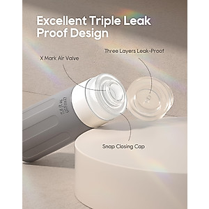 Morfone 16 Pack Silicone Travel Bottles Set for Toiletries TSA Approved Travel Containers Leakproof Squeezable Refillable Travel Accessories 2oz 3oz for Shampoo Conditioner Lotion Liquids (Brown)