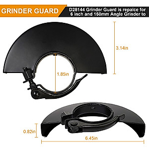 397661-01 Metal Angle Grinder Guard 4-1/2" 5” Replacement for Dewalt D28116 D28065 D28144 GA6010Z GA6020 9566PC 9566CV Angle Grinder