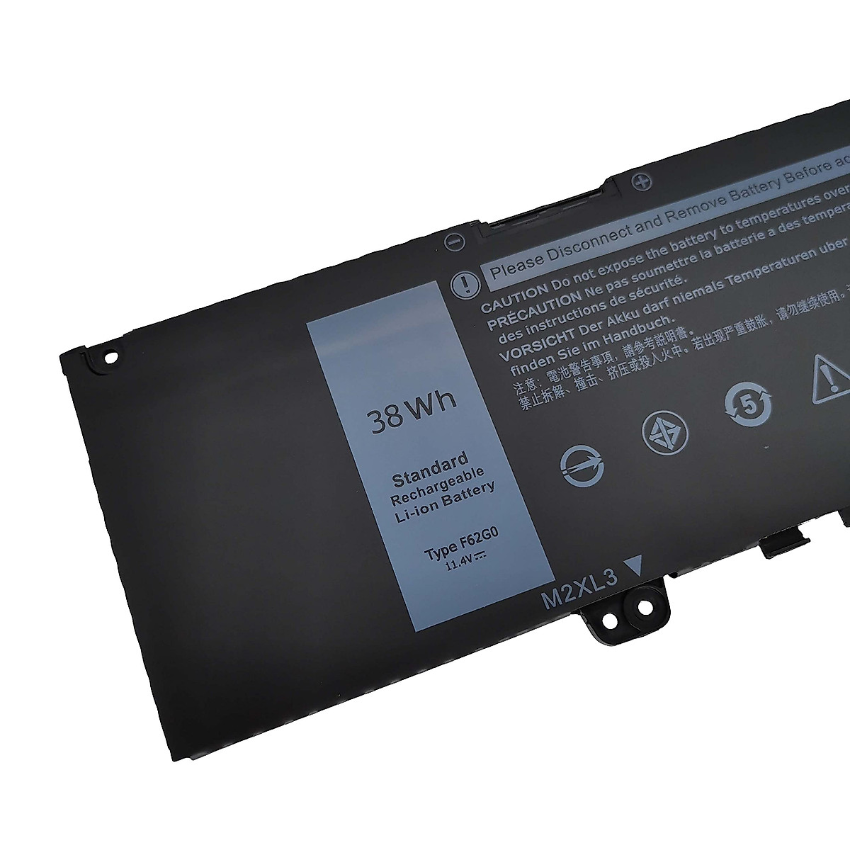 Fully. F62G0 Replacement Laptop Battery Compatible with Dell Inspiron 13 5370 7370 7373 7380 7386 P83G P83G001 P83G002 Vostro 13 5370 D1525S D1505G R1605S D2505G Series Notebook F62GO RPJC3 39DY5