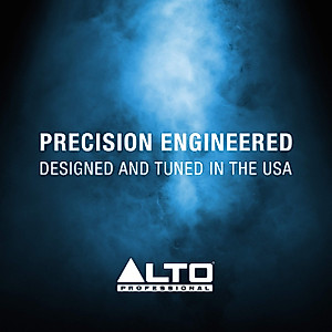 Alto Professional TS310 | 2000 Watt 10 Inch 2 Way Powered PA Speaker with Integrated 2-Channel Mixer and Pole or Wedge Positioning Options