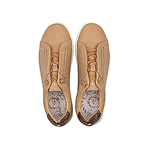 bugatti Women's Low-Top Sneakers, Sand Reptile Print, 10