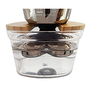 FitSand Bamboo Shaver Rinse Stand Compatible for Remington Balder Pro Head Shavers