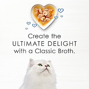 Purina Fancy Feast Limited Ingredient Wet Cat Food Complement Variety Pack, Broths Classic Collection (12) 1.4 oz. Pouches