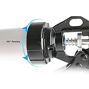 BELAROKO Sausage Caulk Gun 600ml Sausage/Cartridge Dual-use Hand Tool 15” Caulking Gun Kit With 2 Cone Nozzles, 20-ounce (20 oz-2 pack)