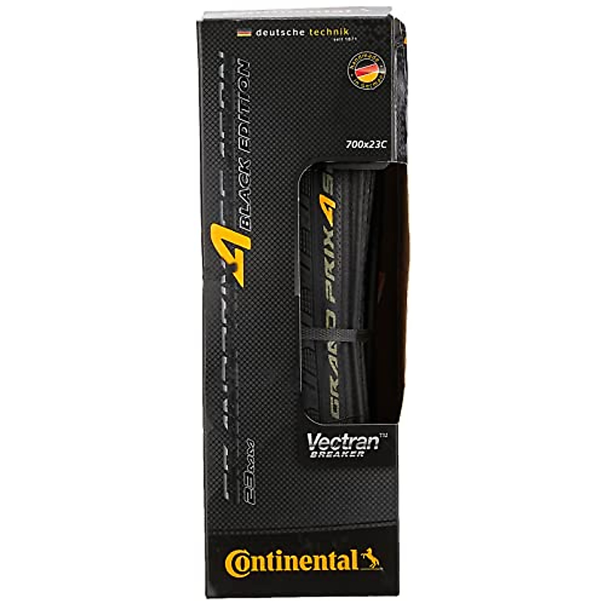 Continental Grand Prix 4 Season Black Dura Skin Bike Tire, 700cm x 23/23