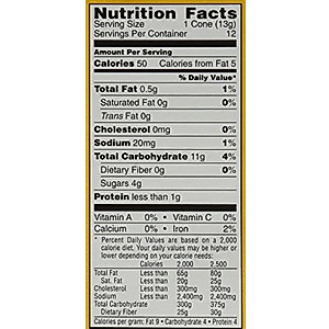 Keebler 12-Count WAFFLE CONES 5oz (2 Pack)