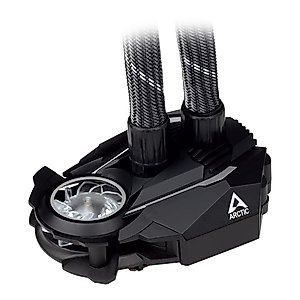 ARCTIC Liquid Freezer II 280 RGB (incl. Controller) - Multi-Compatible All-in-one CPU AIO Water Cooler with RGB, efficient PWM-Controlled Pump, Fan Speed: 200-1900 RPM, LGA1700 Compatible - Black