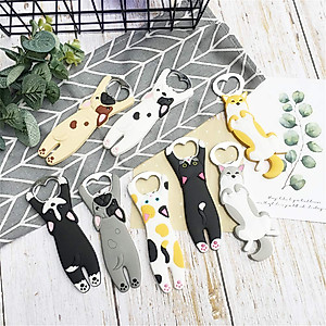 SHFICDJ Animal Cat shape Bottle Opener,Beer Bottle Openers,Creative kitchen supplies gift bottle opener.