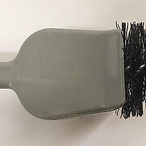 Coralpearl Alloy Wheel Cleaning Scrub Brush Wire Tire Rim Detailing Cleaner Tool With Bottle Brush,Scrubber and Scraper for Washing Car,Bicycle,Motorcycle,Auto