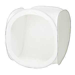 Square Perfect 60 Inch Light Tent Photo Cube Softbox with 4 Colored Backgrounds