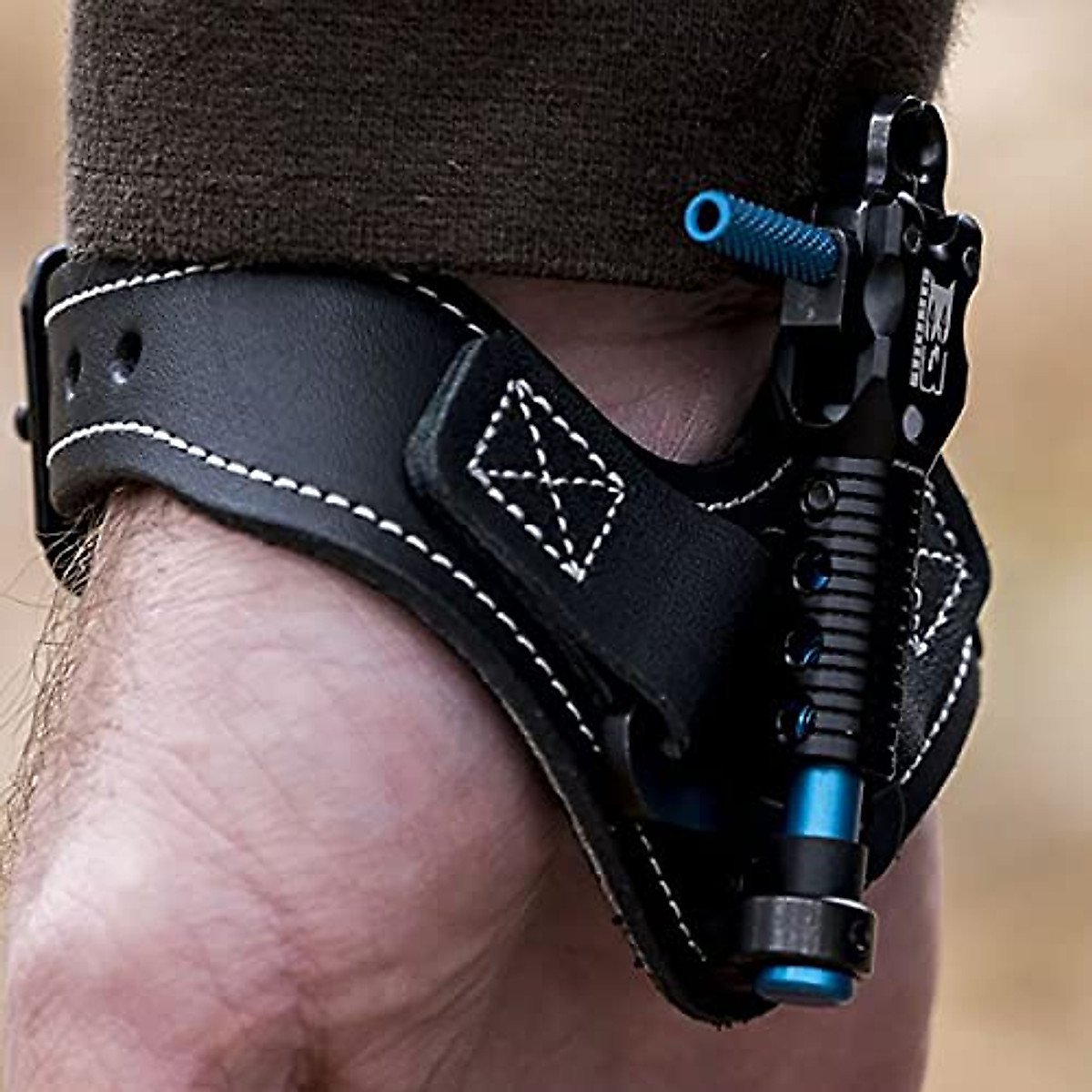 B3 Archery Alpha Release Aid with Swivel Stem Connector System, Black