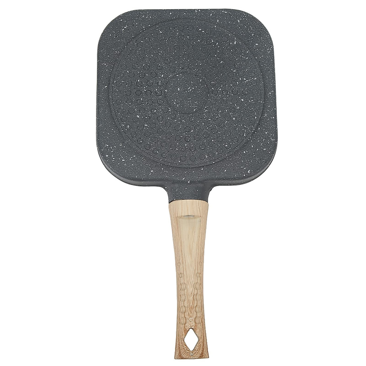 Fdit Fried Egg Pan, Egg Frying Pan with Lid Nonstick 3 Section Divided Grill Pancake Pan Aluminium Alloy Cooker for Breakfast Home Kitchen