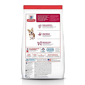 Hill's Science Diet Dry Dog Food, Adult, Small Bites, Chicken & Barley Recipe, 15 lb. Bag