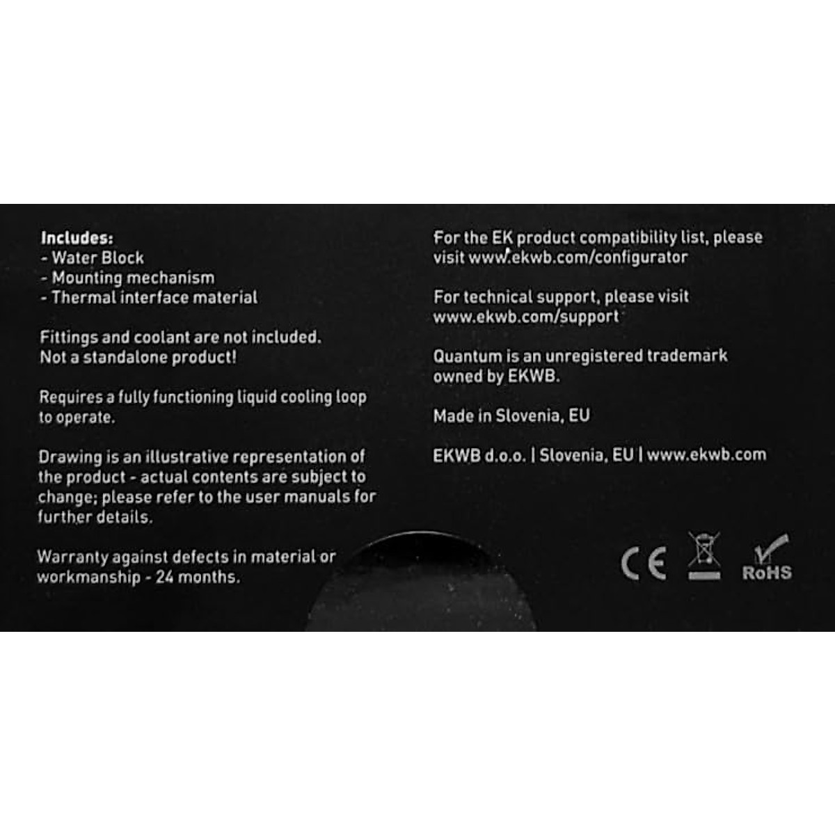 EKWB EK-Quantum Velocity Backplate - LGA1700