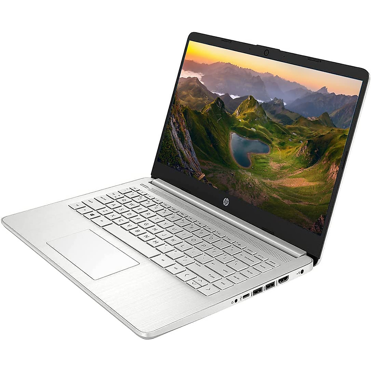 HP 14 inch FHD Laptop, AMD Ryzen 3 3250U Processor, 32GB DDR4 RAM, 1TB SSD, HDMI, USB Type-C, Wi-Fi, Webcam, Windows 11 Home, Silver