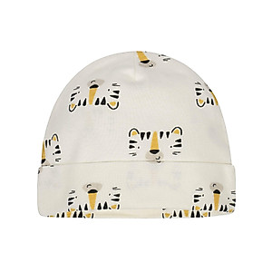 Onesies Brand Unisex Baby 12-Piece Cap and Mitten Set, Tiger Board, Newborn US