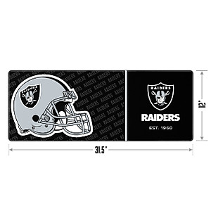 YouTheFan NFL Las Vegas Raiders Logo Series Desk Pad SMU