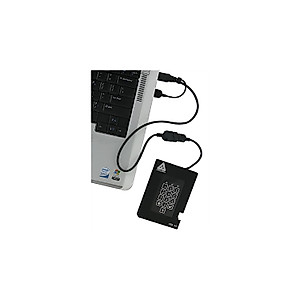 Apricorn 2TB Aegis Padlock Fortress FIPS 140-2 Level 2 Validated 256-Bit Encrypted USB 3.0 Hard Drive with PIN Access (A25-3PL256-2000F)
