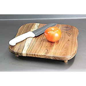 Blackstone 1755 Accessories Premium Quality Grill Board with Legs-Made from Koa Wood-Designed for Top of Griddle or Countertop-Use to Cut and Chop Vegetables or Meat, One Size