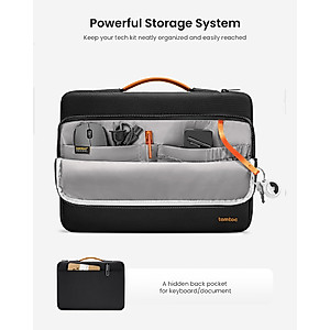 tomtoc 360 Protective Laptop Carrying Case for 15.6 Inch Acer Aspire 5 Slim Laptop, 15.6-16 Inch ASUS Strix G16/G15, Dell XPS 17, More Dell Lenovo ThinkPad 15 Inch Chromebook