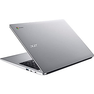 acer Newest Chromebook Laptop. 15.6" Full HD 1080p IPS Touchscreen Display, Intel Celeron N4020 Dual-Core Processor, 4GB DDR4 RAM, 64GB eMMC+ 256GB USB, Webcam, WiFi 5, Chrome OS, Silver, JVQ MP