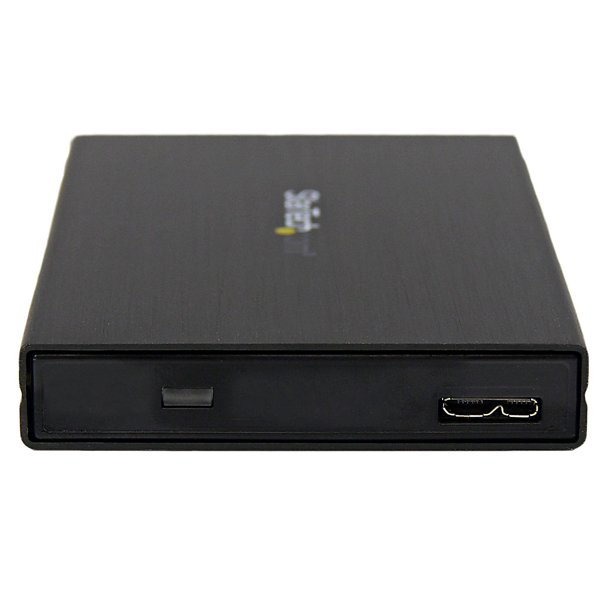 StarTech.com 2.5" Hard Drive Enclosure - Supports UASP - SATA 6Gbps - USB 3.0 External Hard Drive Enclosure - SSD/HDD Enclosure (S2510BMU33),Black