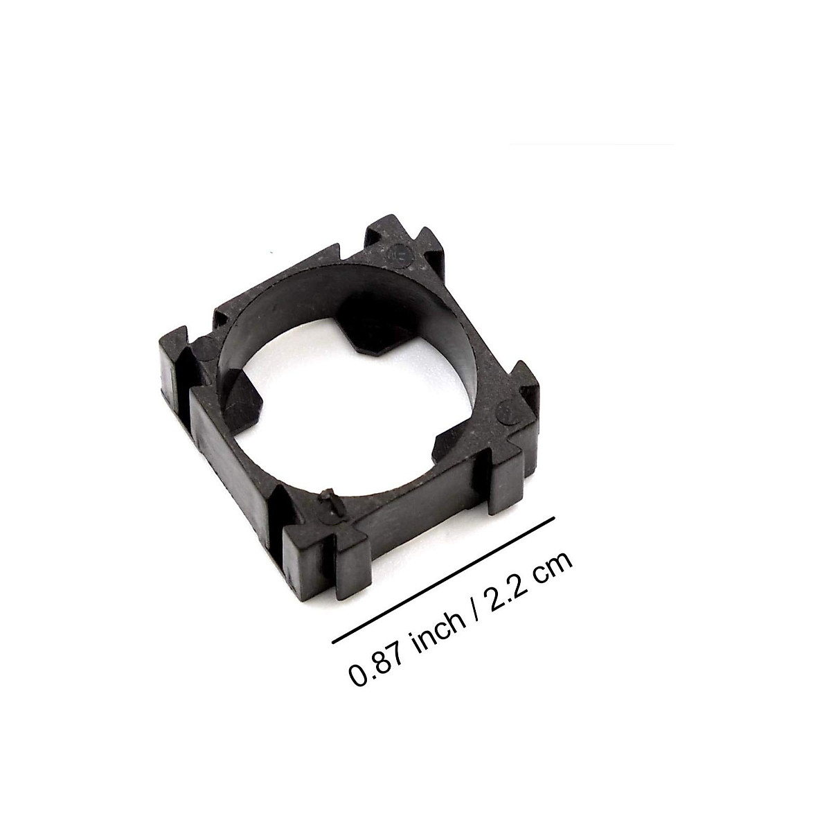 Bestol 3x5 Cell/4x5 Cell/2xCell/3xCell/18x6x50x1 Cell 18x6x50 Batteries Spacer Radiating Shell Plastic Heat Holder Bracket (200pcs 1x1 Bracket)