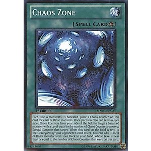 Yu-Gi-Oh! - Chaos Zone (SDDC-EN024) - Structure Deck: Dragons Collide - Unlimited Edition - Common