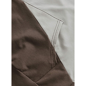 Eytino Women Plus Size Hoodies Sweatshirts Long Sleeve Colorblock Drawstring Hooded Tops Fall Clothes 2023 Fashion Outfits,3X Green