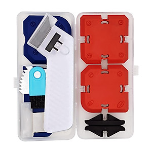 Yoki Peony Professional Silicone Caulking Tool Kit, Reusable Silicone Profiling Kit with Sealant Finishing Tools and Caulk Removal Tools - Caulk Scraper Tool