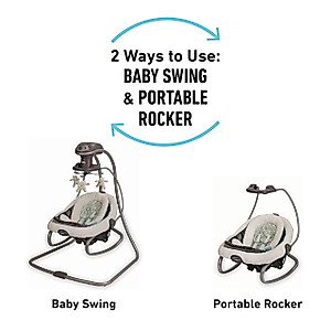 Graco DuetSoothe Swing and Rocker, Winslet