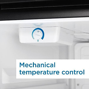 Danby DKC054A1BSL2DB 5.4 Cu.Ft. Double Tap Kegerator, Auto Defrost and Mechanical Thermostat, Keg Cooler with Scratch-Resistant Worktop and Reversible Door Hinge, Steel
