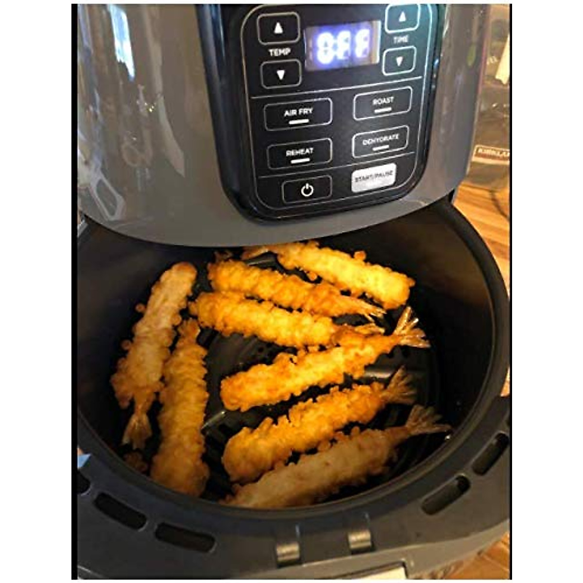 NOVIIML Fryer Replacement Crisper Plate For Ninja Air Fryer Ninja Foodi Pressure,Grill Pan for Ninja FD401 Foodi Crisper Plate,Air fryer Accessories,Non-Stick Fry Pan,Dishwasher Safe