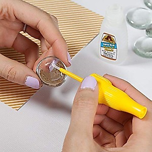 Gorilla Super Glue with Brush & Nozzle Applicator, 10 Gram, Clear, (Pack of 2)