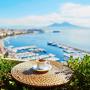 Caffe Mercanti ESE (Easy Serve Espresso) Rossa Italian Coffee Pods in Filter Paper - 44mm, 150 Pods - Italiano Caffe Filter Paper - Non-GMO