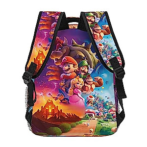 ZADIKO Anime Backpack, 16 Inch Cartoon Multifunction Laptop Daypack for Work/Travel/Outdoor (Anime1)