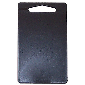 Linden Sweden Anita Cutting Board with Handle - Safe for Meat and Produce, Won't Dull Knives - Slim, Lightweight Design for Easy Storage - Durable, Dishwasher-Safe, Sm, Black, Small - 9, 25” x 6”