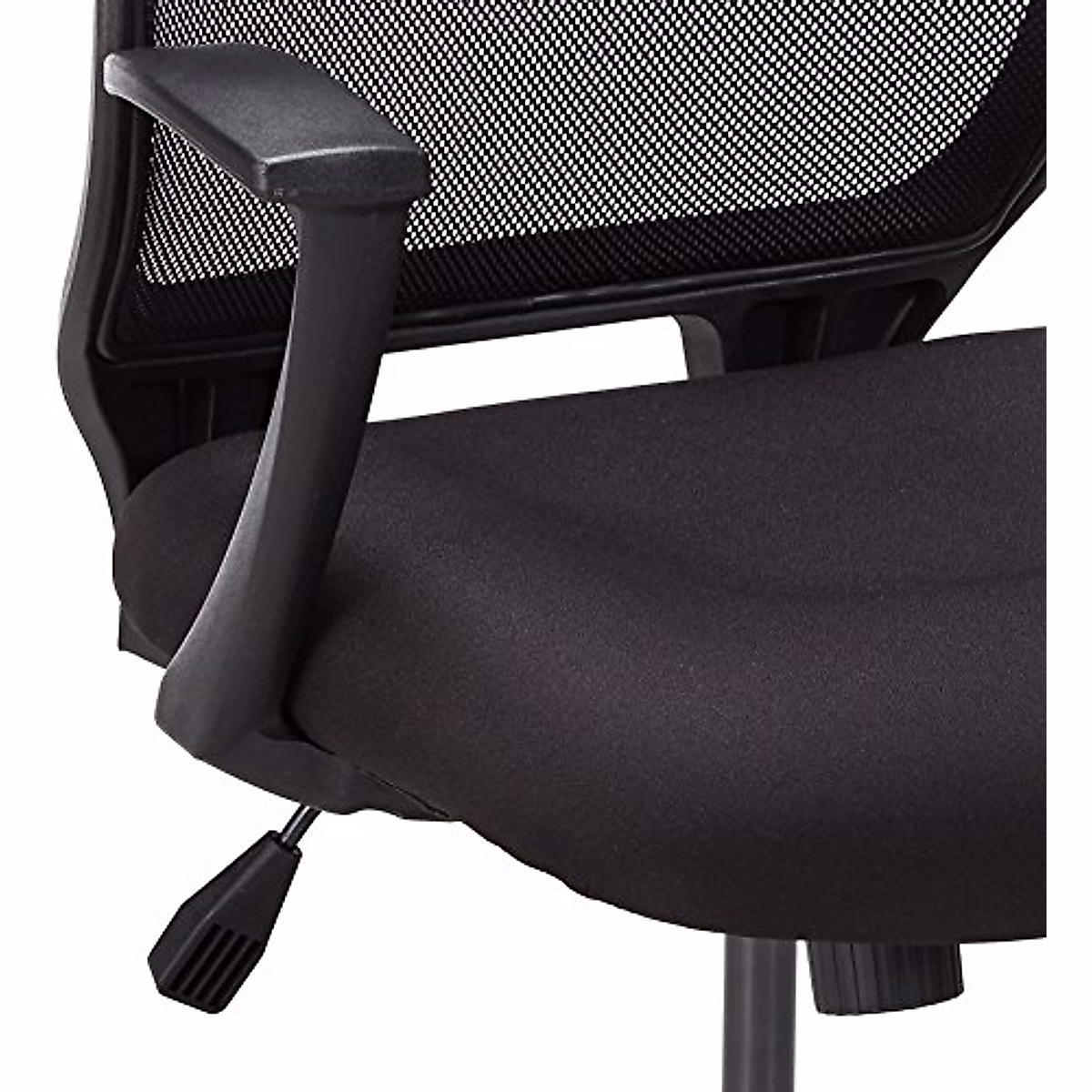 Lorell Executive Mid-Back Work Chair 2.6" Height X 62.5" Width X 26.8" Length Black