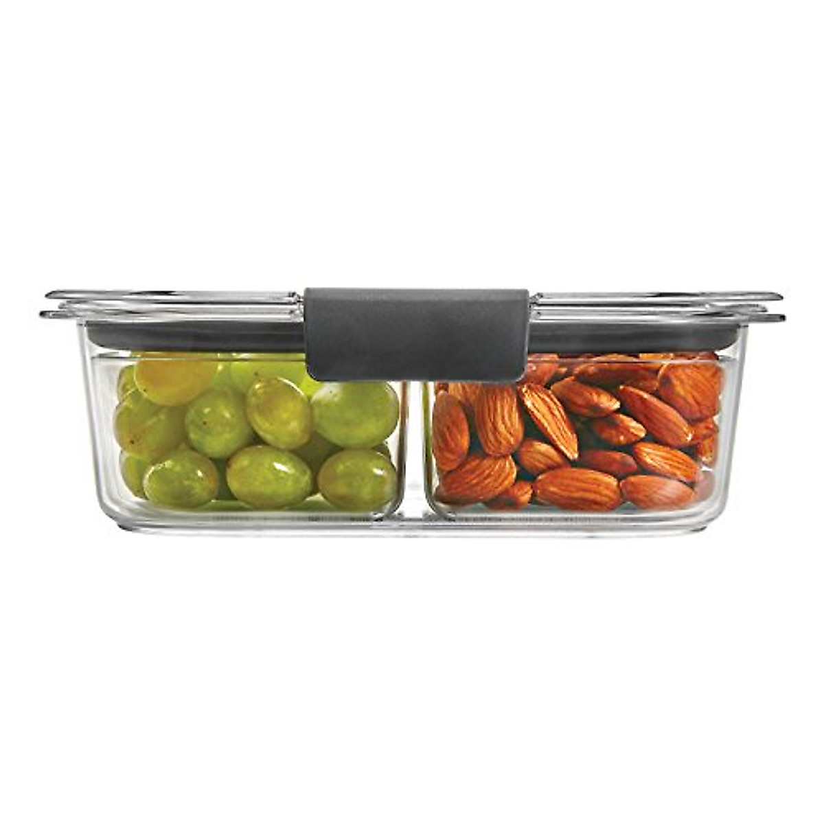 Rubbermaid Brilliance Food Storage Container, Medium, 3.2 Cup, Clear 1997830