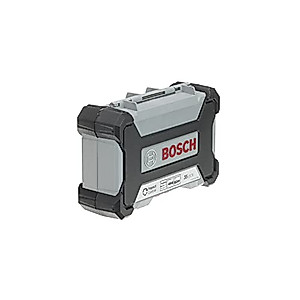 Bosch Professional 36 pieces Impact driver Bit Set (Impact Control, Pick and Click, Accessories for Impact Drivers)