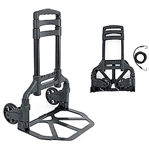 Rockville GigMate DJ/Musician Aluminum Trolley Transport Hand Truck - Folds Flat