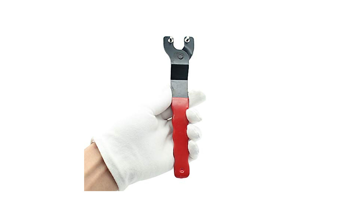 GBIS Adjustable Pin Wrench for Angle Grinders - Red