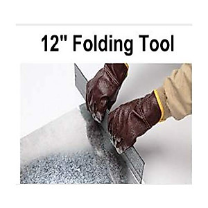 JOUNJIP 12" Duct Folding Channel Tool - 3/8" or 1" Uniform Bends In Sheet Metal