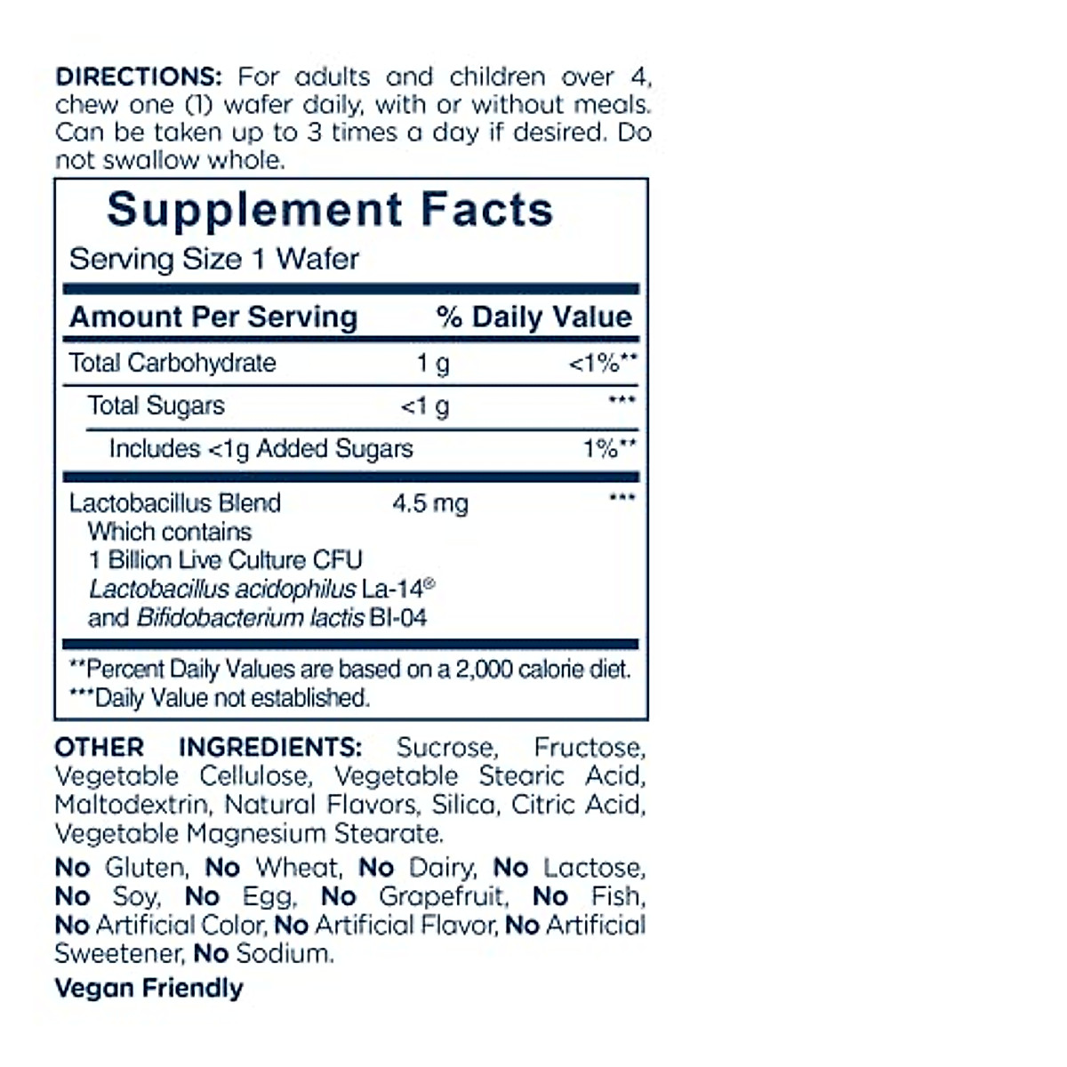 American Health Daily Chewable Tablet Acidophilus, 1 Billion Live Cultures, Beneficial Bacteria for The Digestive & Immune Systems, Strawberry, 60 Count