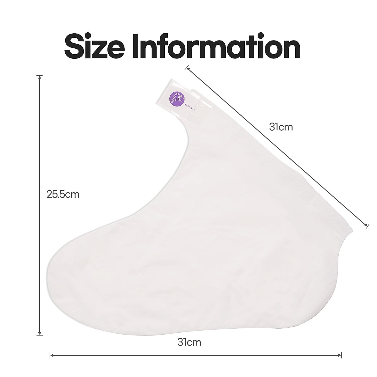 Epielle Hydrating Foot Masks (Socks 6pk) for foot cracked and dry heel to toe and callus Spa Masks - Shea butter + Jojoba Oil + Vitamin E Moisturize