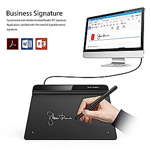 Drawing Tablet XPPen G640 OSU Pad Graphic Drawing Tablet 6X4 Inch Computer Digital Tablet for OSU Game-Rev A(MAX 266 RPS for Game Play) Compatible with Window/Mac