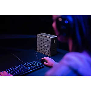 Newest Intel NUC 9 NUC9i7QNX Ghost Skull Canyon Extreme Gaming Box Elite Mini Business Desktop (Intel 6-Core i7-9750H, 32GB RAM, 1TB PCIe SSD) 2 x Thunderbolt, WiFi 6, HDMI, Windows 10 Pro, IST Cable
