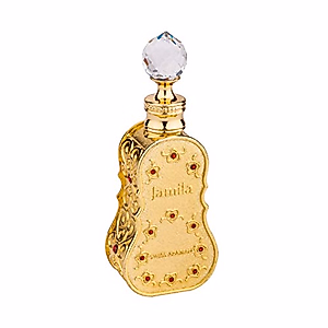 Swiss Arabian Jamila - Luxury Products From Dubai - Long Lasting And Addictive Personal Perfume Oil Fragrance - A Seductive, Signature Aroma - The Luxurious Scent Of Arabia - 0.5 Oz